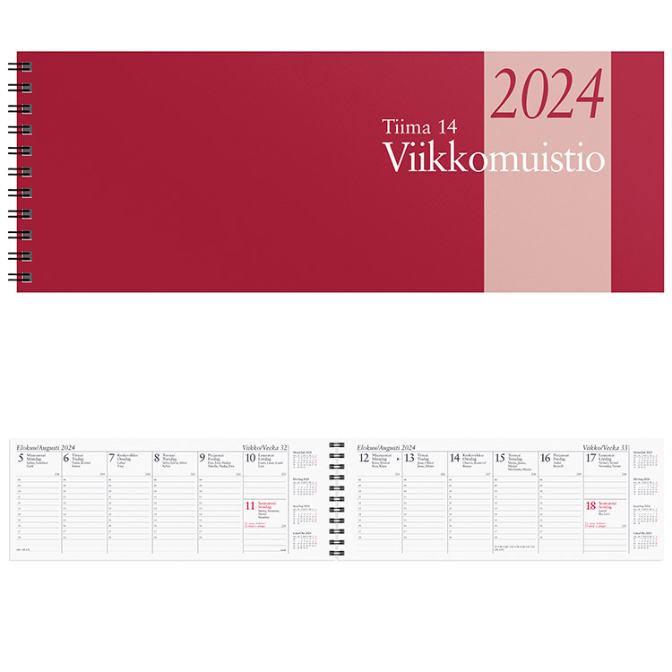 TIIMA 14 VIIKKOMUISTIO 2024